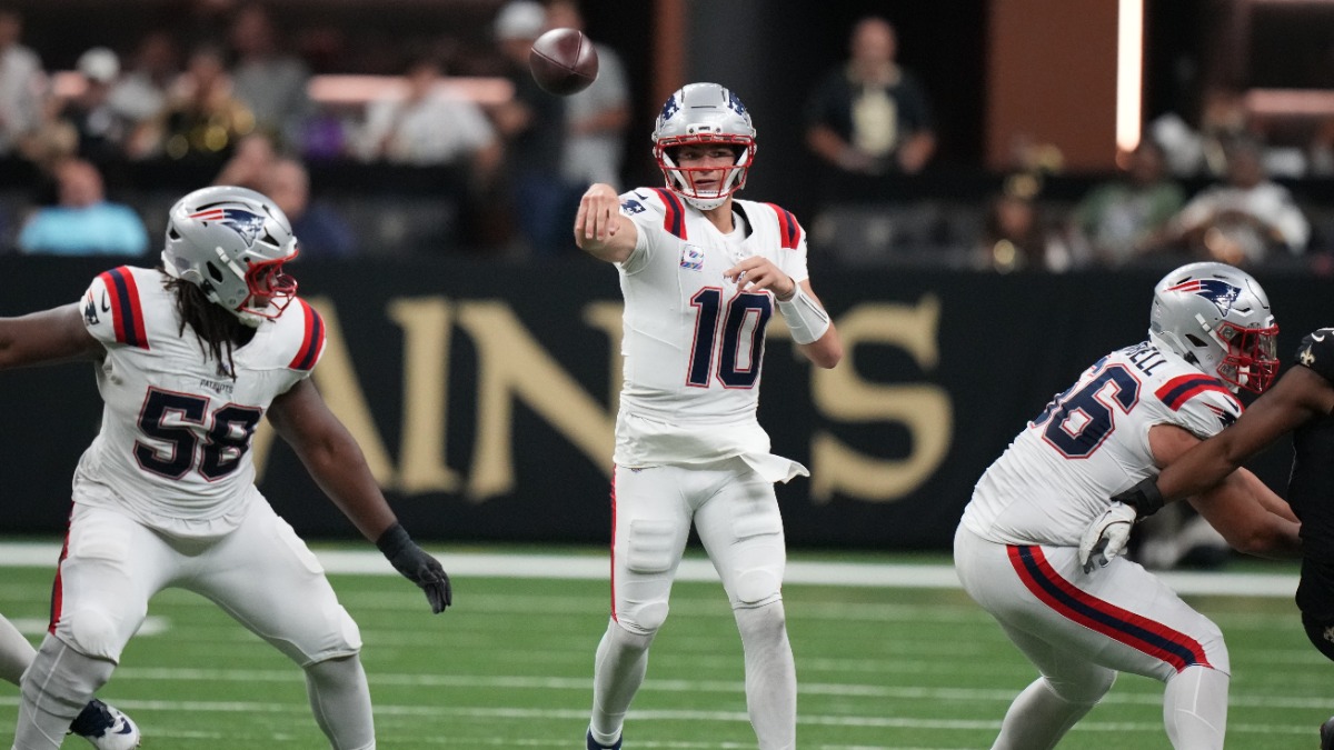 Patriots QB Drake Maye took another step forward vs. Saints – NBC Sports Boston