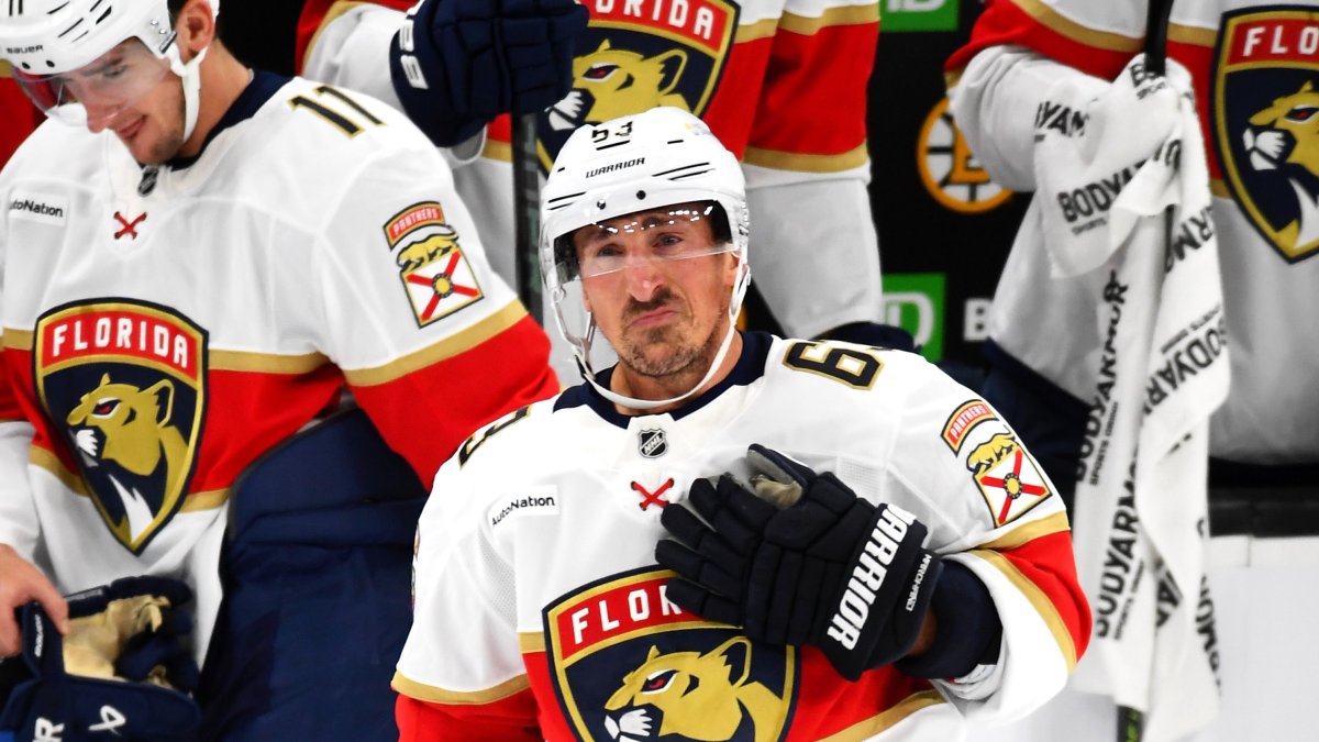 Bruins-Panthers recap: Emotional Brad Marchand helps power Florida to ...