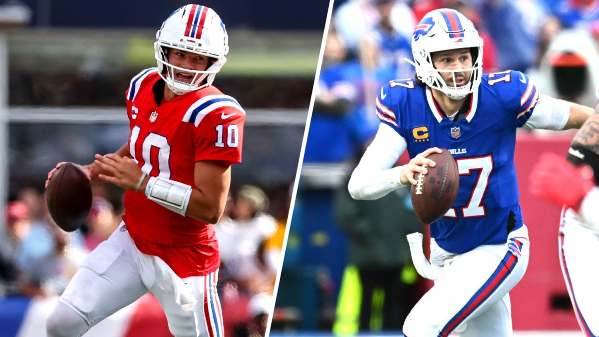 Stefon Diggs sees similarities between Drake Maye, Josh Allen – NBC Sports Boston