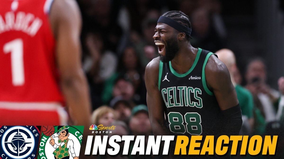 INSTANT REACTION: Brown and Pritchard lift Celtics past Clippers – NBC ...