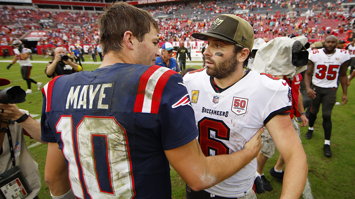 Drake Maye is the MVP front-runner, and more Patriots-Buccaneers ...