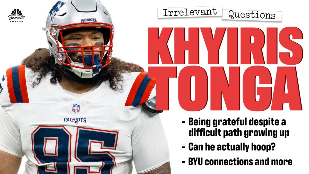 Tom E. Curran’s ‘Irrelevant Questions’ with Khyiris Tonga – NBC Sports ...