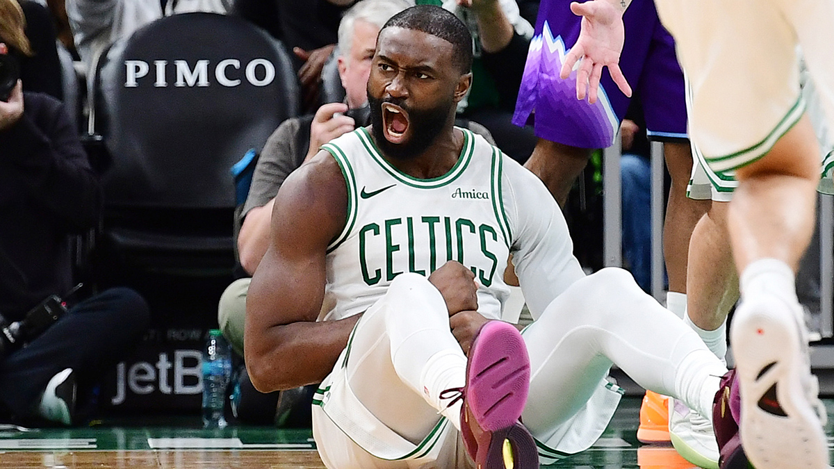 Jaylen Brown sounds off on referees after no-call in Celtics-Jazz – NBC ...