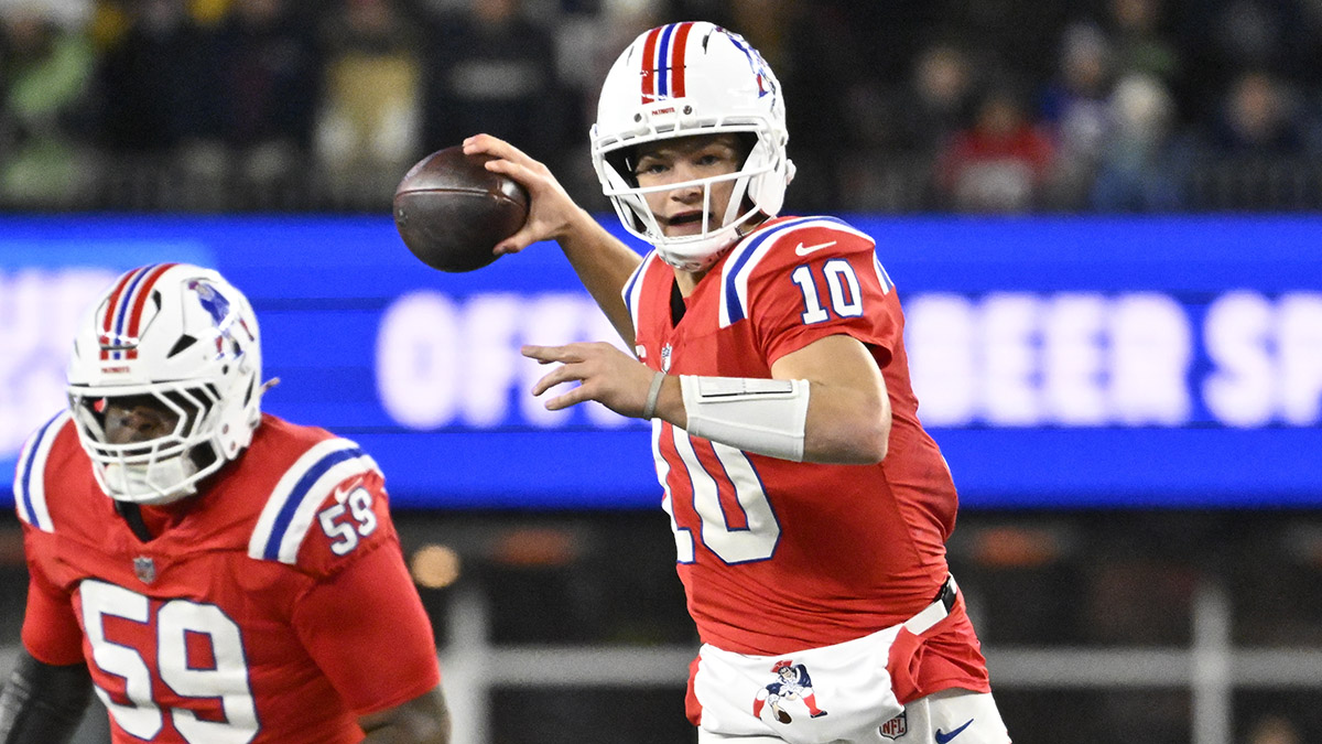 How Drake Maye’s stats compare to QBs who won NFL MVP in Year 2 – NBC ...