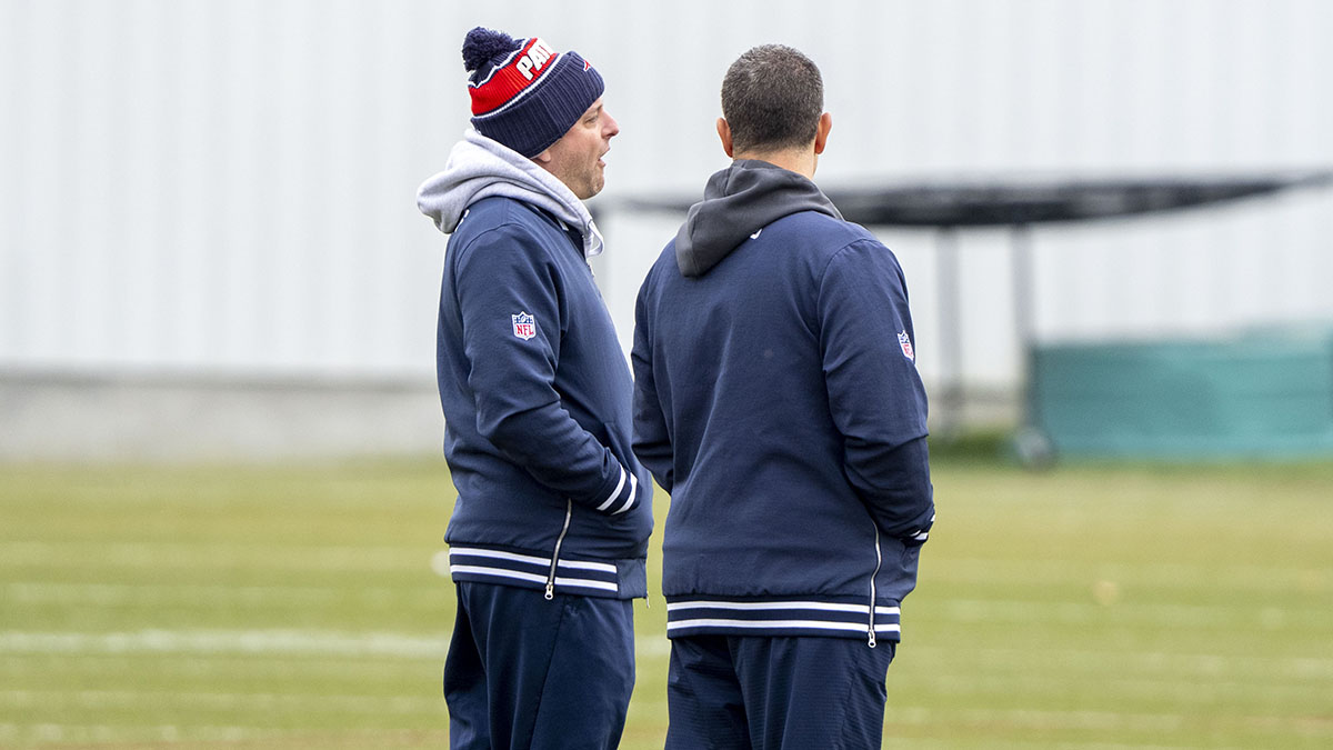 Will Eliot Wolf and Ryan Cowden stay with Patriots in 2026? – NBC ...
