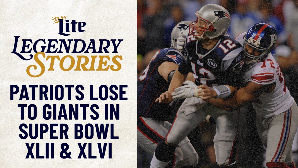 LEGENDARY STORIES: Patriots lose to Giants in Super Bowl XLII and XLVI ...