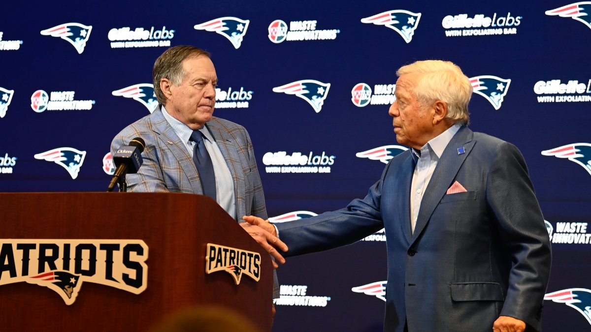 Robert Kraft, Bill Belichick selected as Hall of Fame finalists – NBC ...