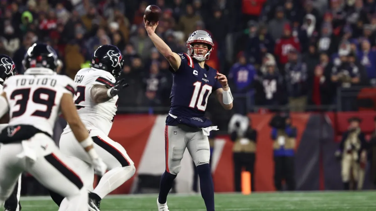 Drake Maye staying aggressive with Super Bowl trip on the line – NBC ...