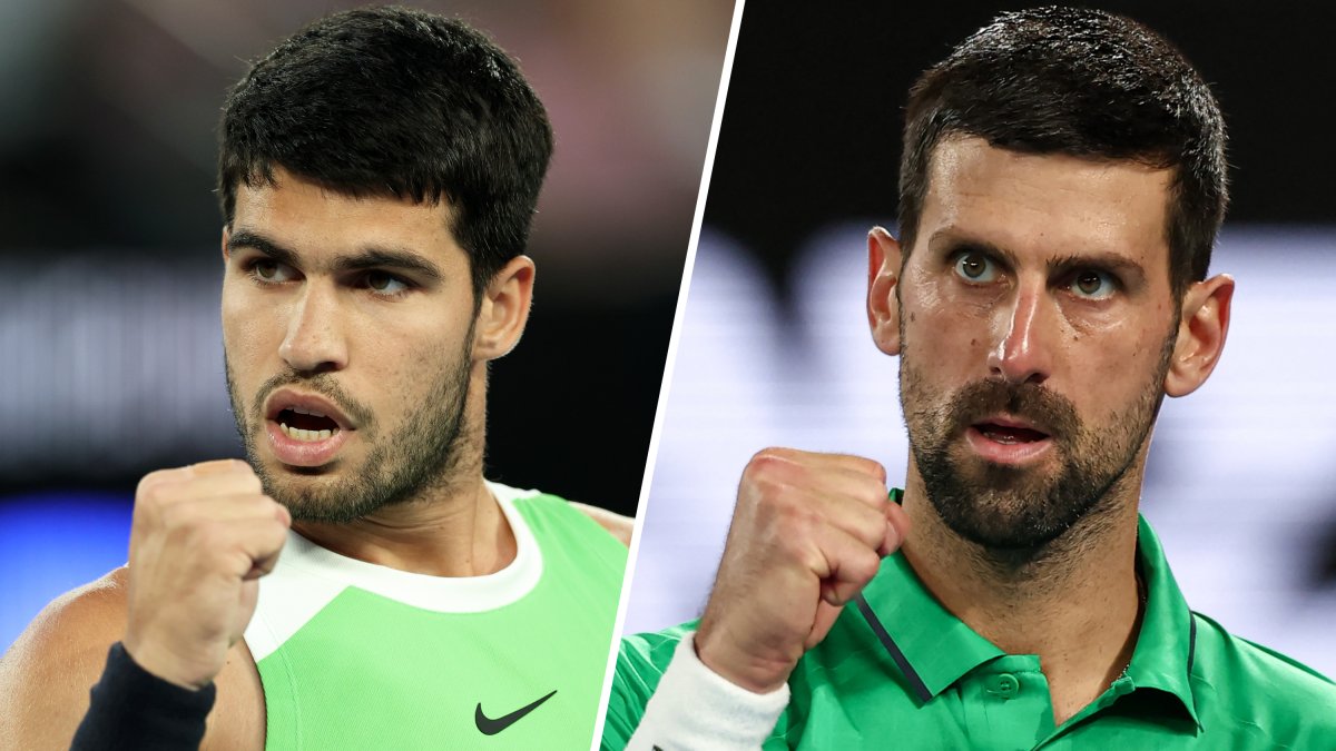Carlos Alcaraz, Novak Djokovic to meet in 2026 Australian Open final ...