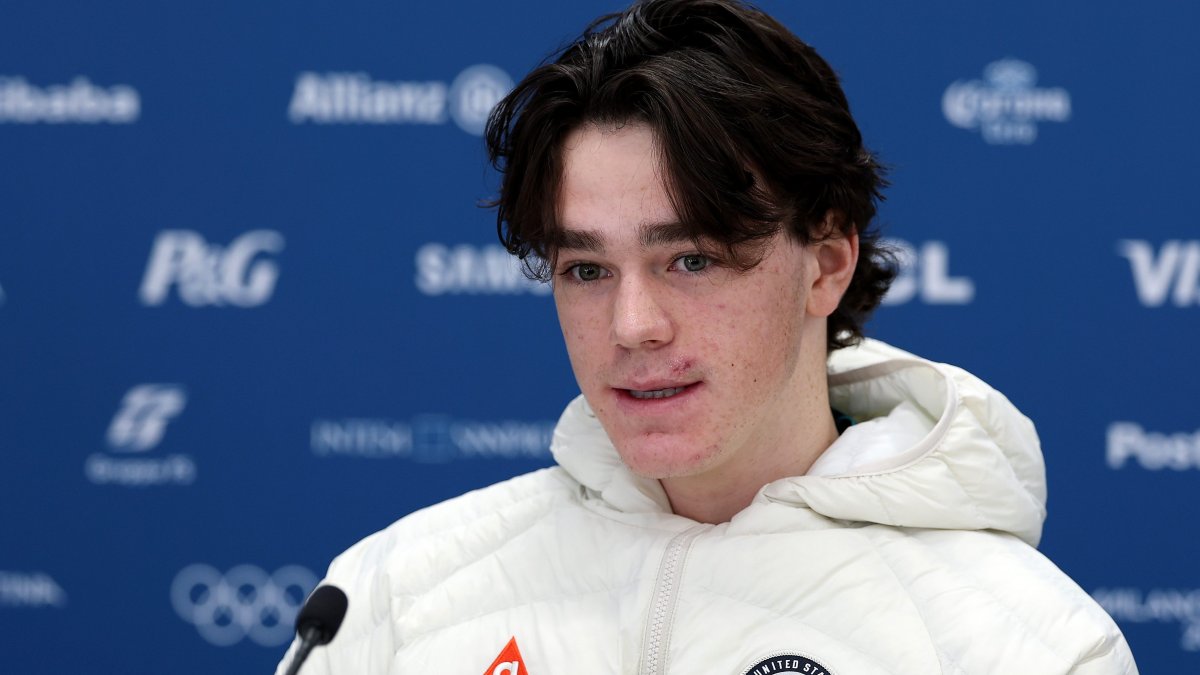 Ollie Martin, 17, snowboarded with broken arm at 2026 Olympics – NBC ...