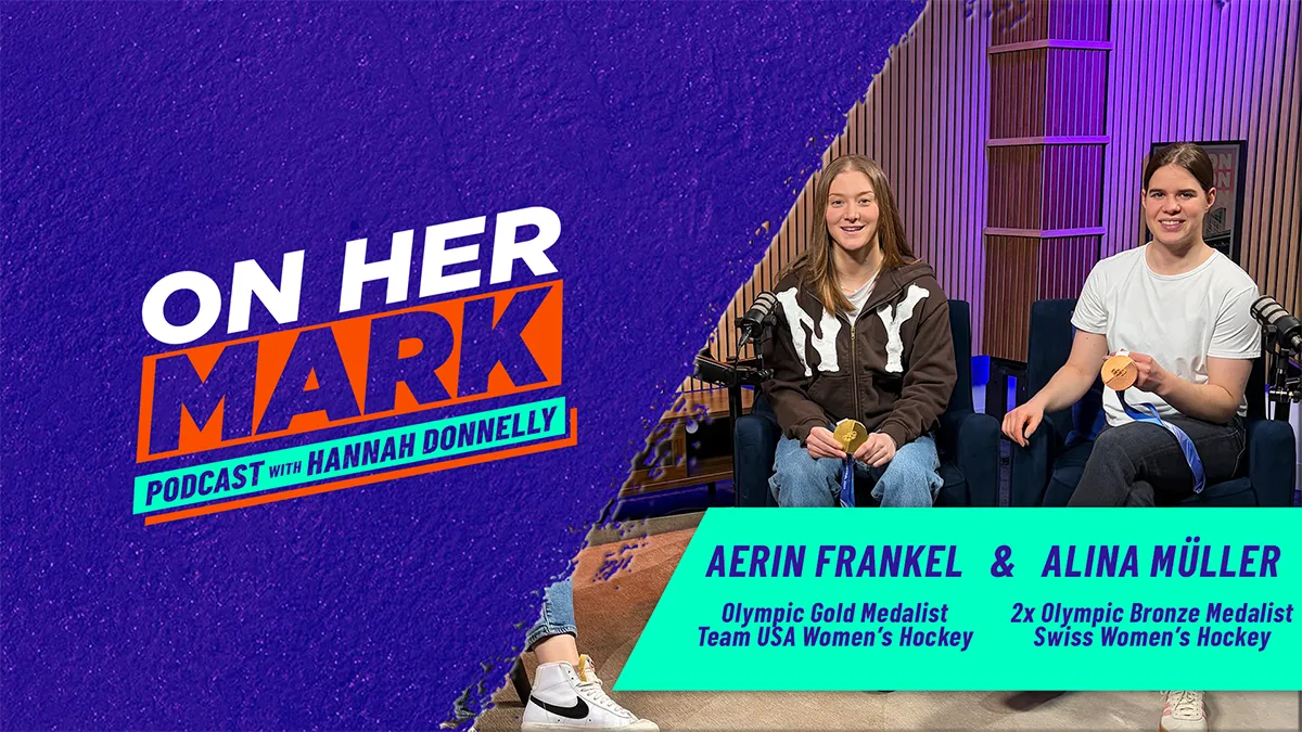 On Her Mark: Olympic medalists Aerin Frankel and Alina Müller talk ...
