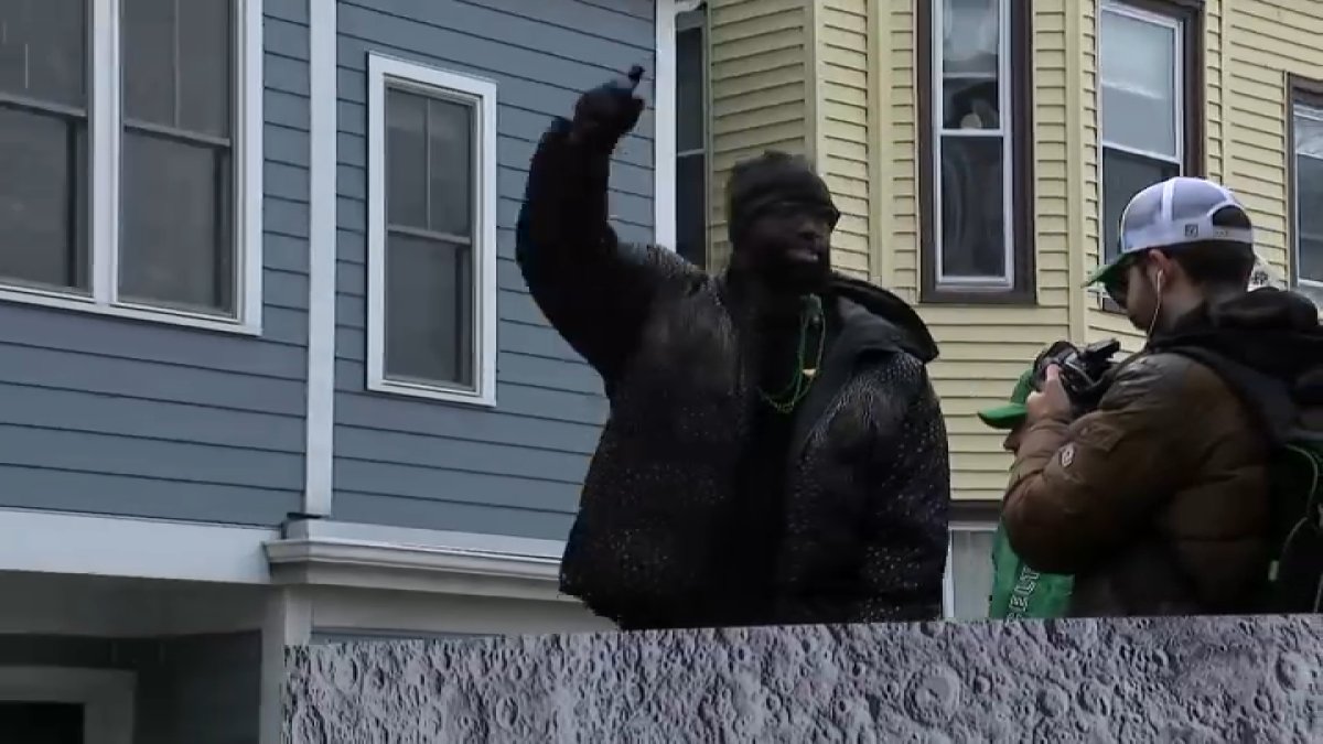 Jaylen Brown twitch stream at Boston St. Patrick’s Day Parade – NBC ...
