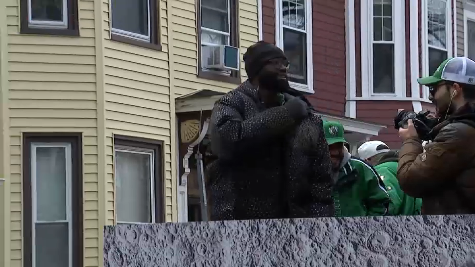 Jaylen Brown twitch stream at Boston St. Patrick’s Day Parade – NBC ...
