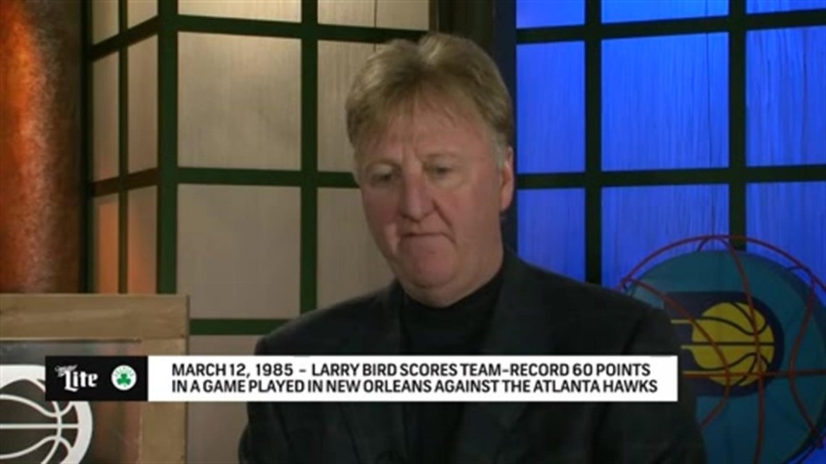 Celtics 75th season: Larry Bird scores team-record 60 points – NBC ...