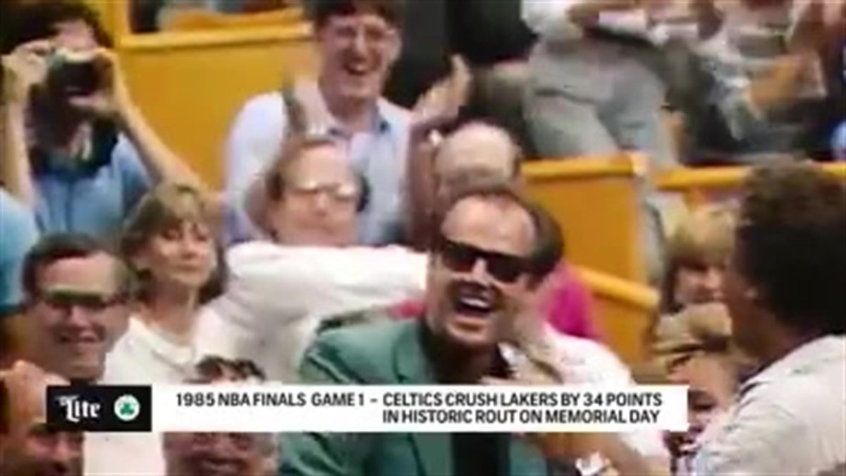 Celtics 75th Season: Celtics blow out Lakers in Game 1 of 1985 NBA ...