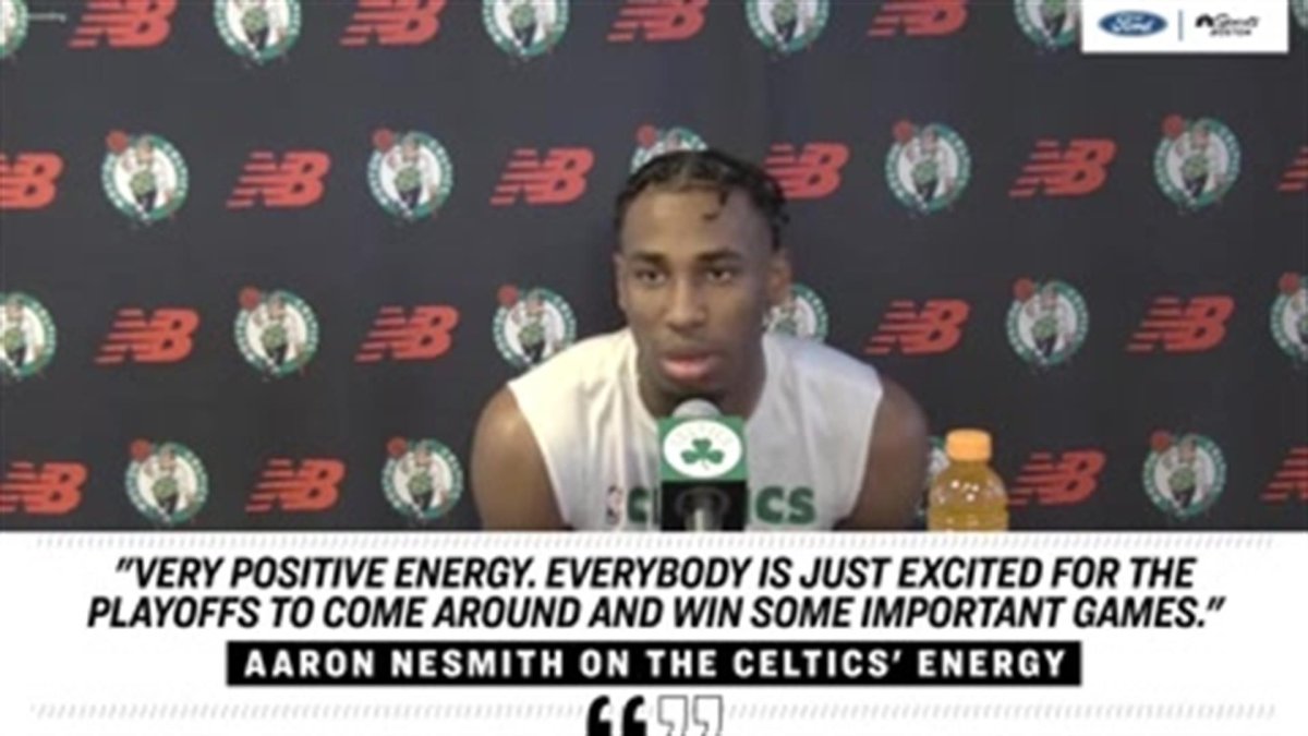 Aaron Nesmith: Celtics’ energy “very positive” heading into the ...