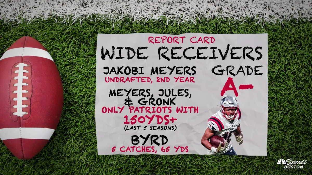 Phil Perry’s Report Card: WR’s (!) come thru for Patriots – NBC Sports ...