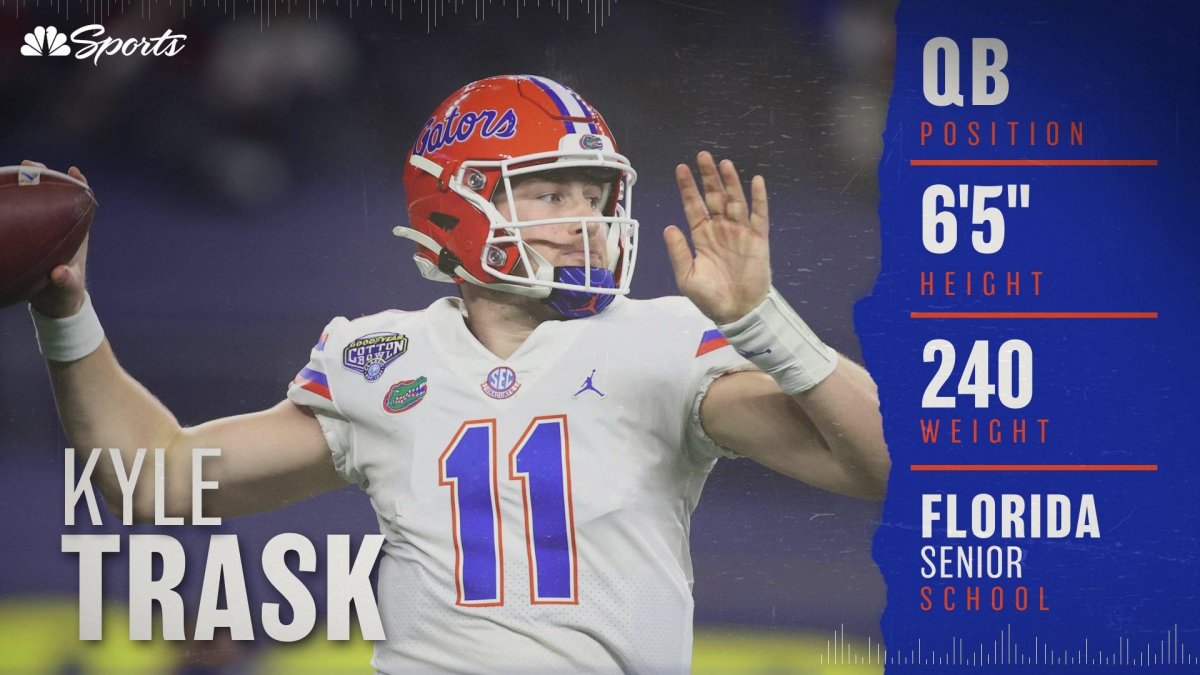 2021 Nfl Draft Highlights Kyle Trask Nbc Sports Boston