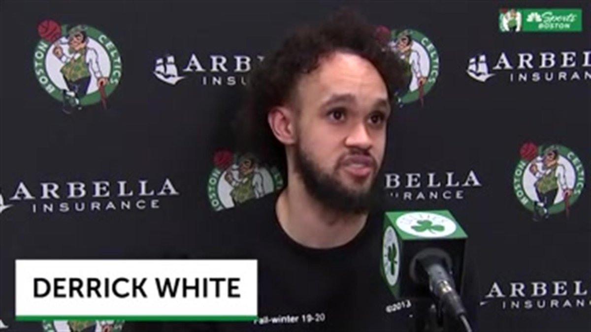 Derrick White on dad growing up in Boston: He was excited about the ...